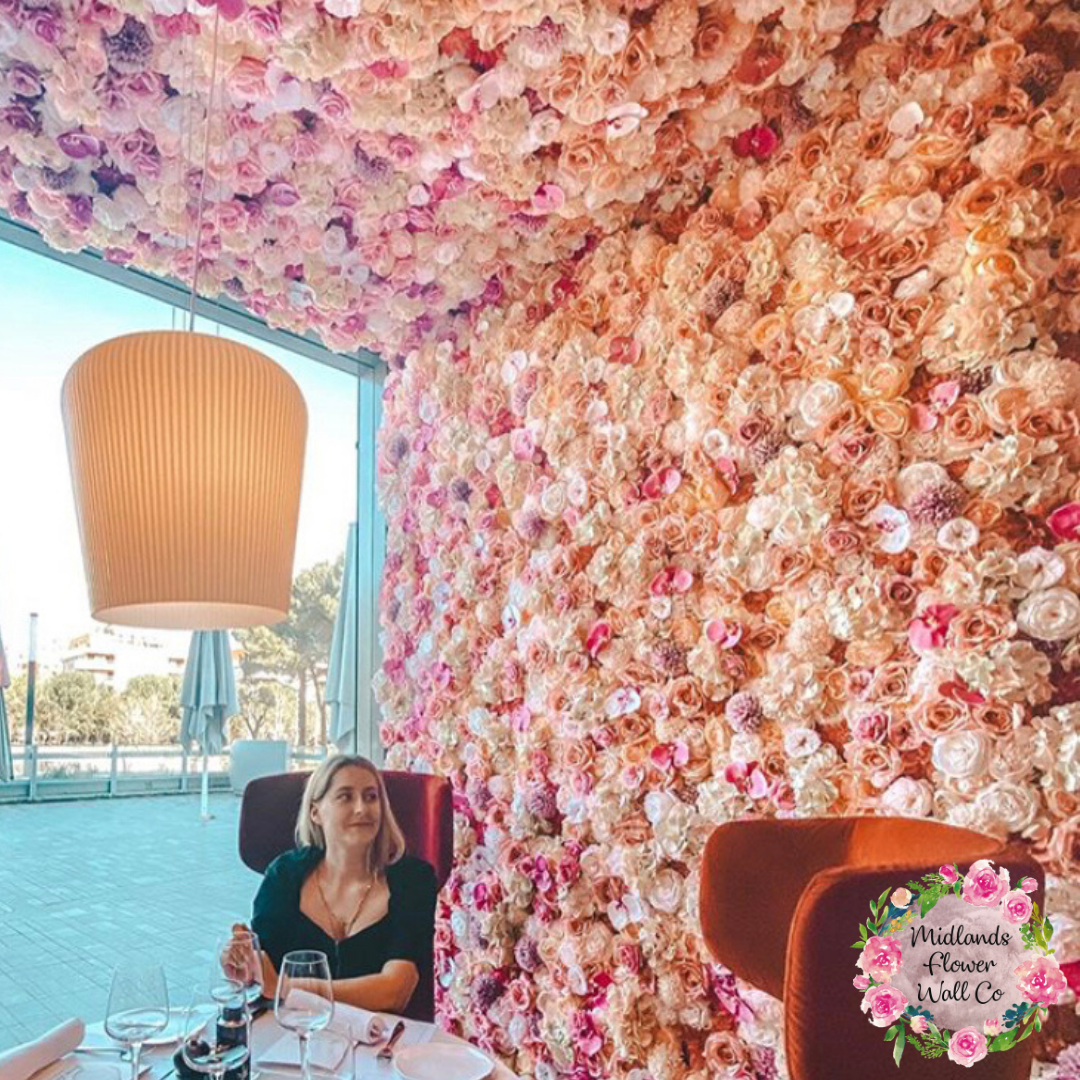 Custom Flower Walls | Midlands Flower Wall Company