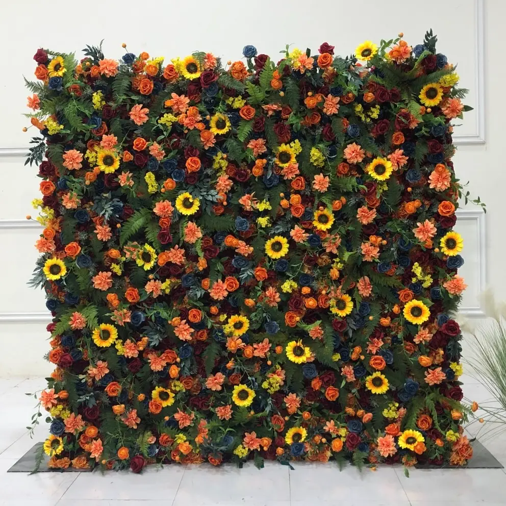 Sunflower Flower Wall | Midlands Flower Wall Company
