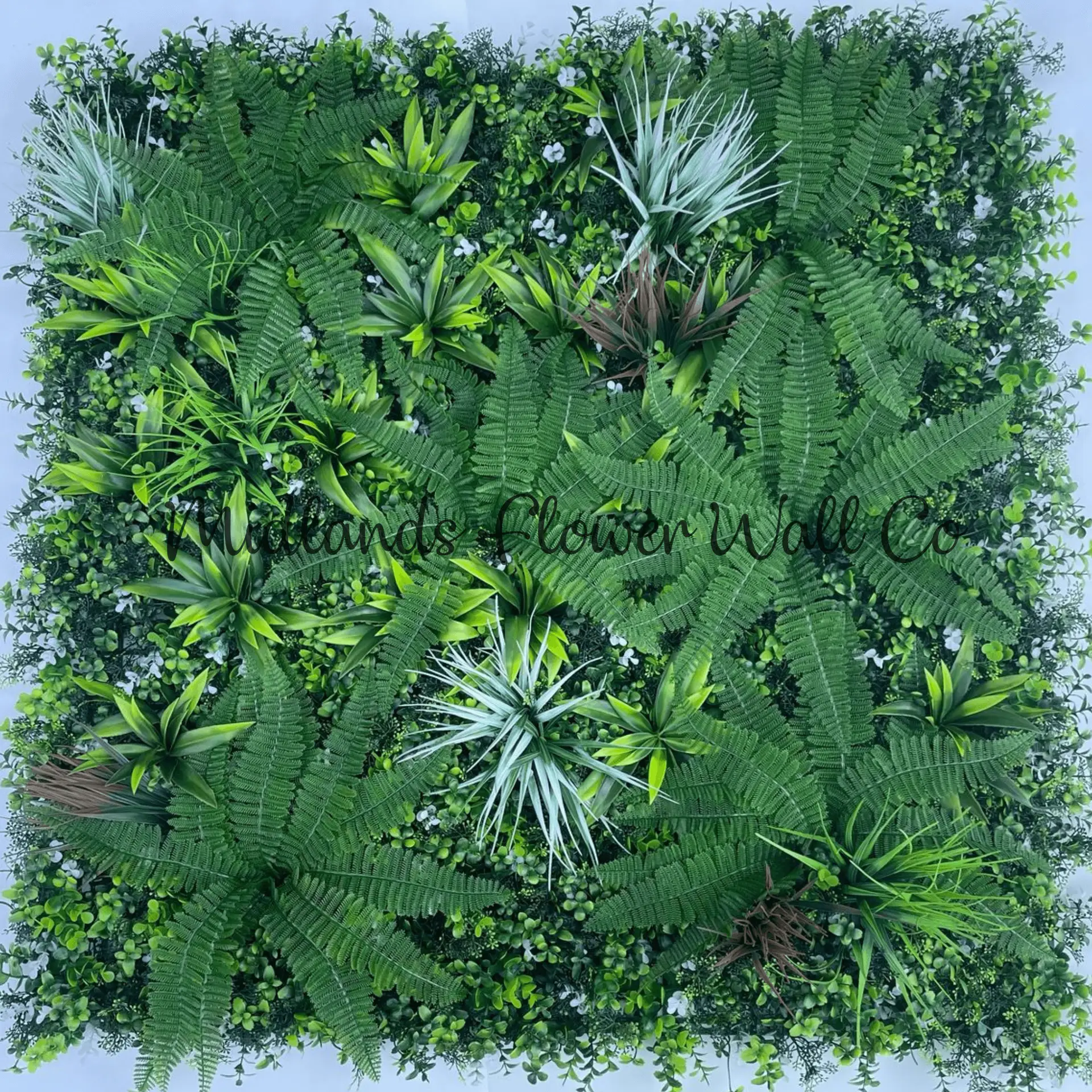 Greenery Wall Tiles | Urban Jungle | Midlands Flower Wall Co